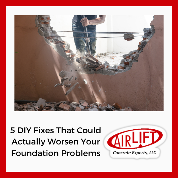 5 DIY Fixes That Could Actually Worsen Your Foundation Problems ...
