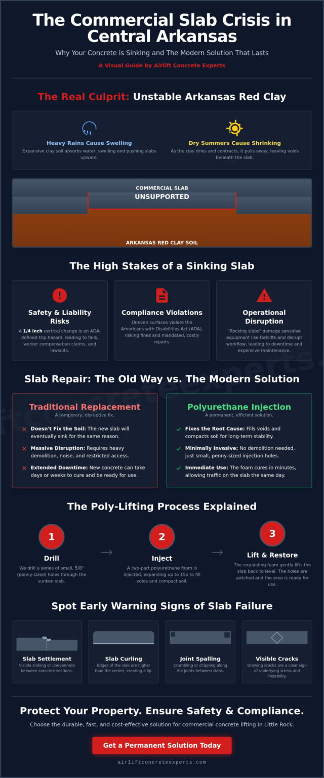 Commercial Concrete Repair in Little Rock: The 2026 Guide to Durable ...